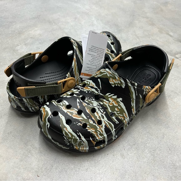 CROCS | Shoes | New With Tag Mens Crocs Classic All Terrain Camo Clog ...